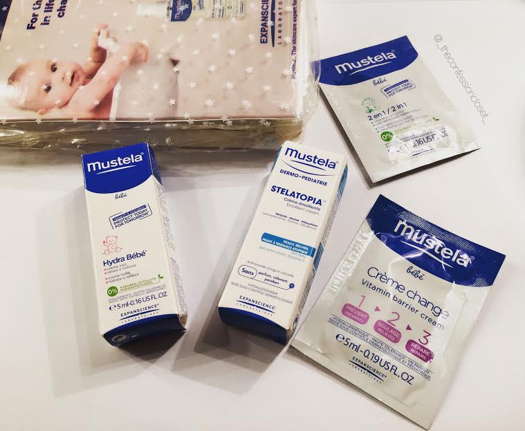 The Confession Closet: Mustela Samples