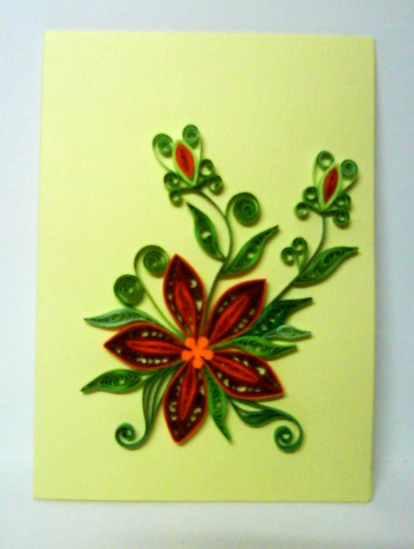 Crafty Diva's: QUILLING CARD