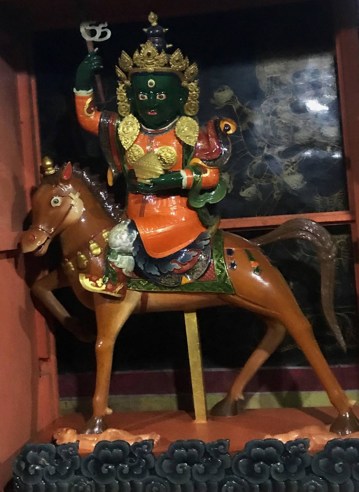 Chapelle dédiée a Shanglon Dorje Duddul ཞང་བློན་རྡོ་རྗེ་བདུད་འདུལ།