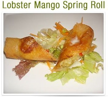 Marr Travel: Grand Pineapple Lobster Mango Spring Roll