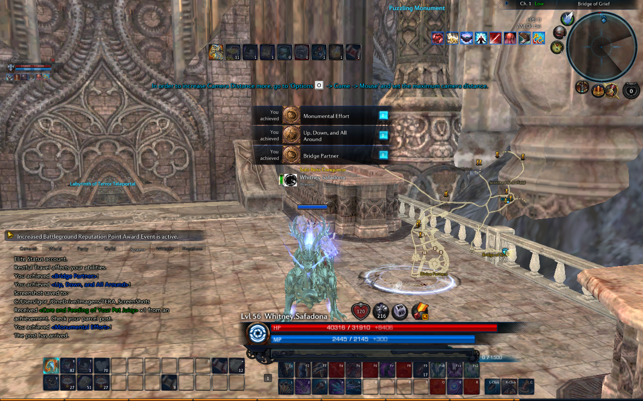 TERA para Brasileiros: CONQUISTA - Well Traveled - Montaria Spark e Pet ...