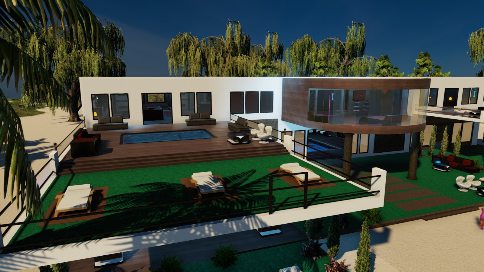 3D Gameworlds: Millennia Luxury villa 2