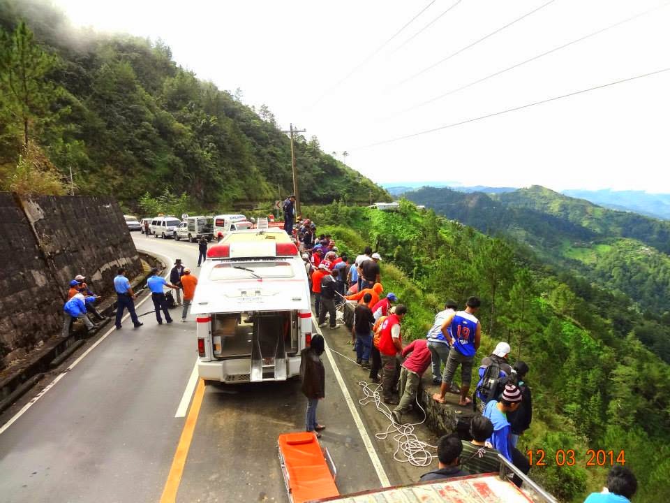 Update On Road Accident That Happened Along Halsema Highway In Atok ...