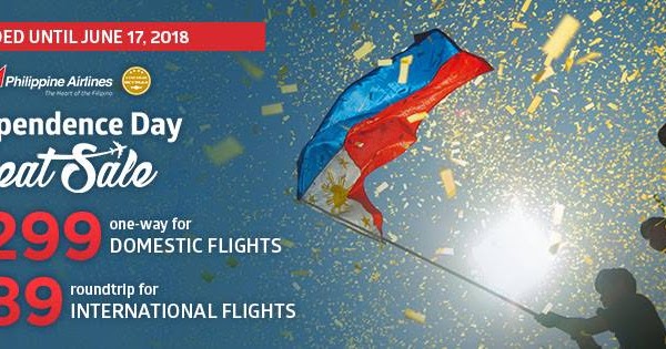 Manila Shopper: PAL Independence Day Seat SALE: May-June 2018