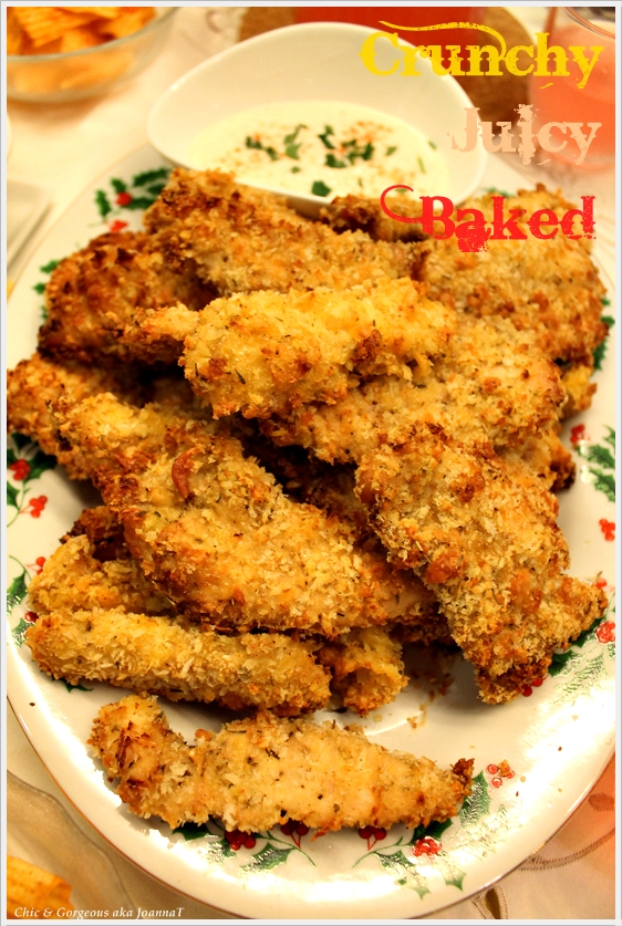Chic & Gorgeous Treats: Cooking Recipe: Juicy Oven Baked Fried Chicken ...