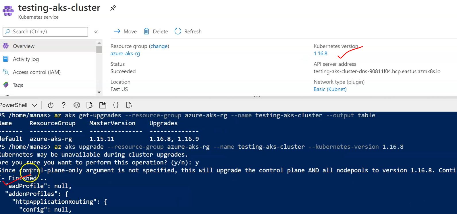 Azure: Upgrade an AKS Cluster in 4 steps - devopszones
