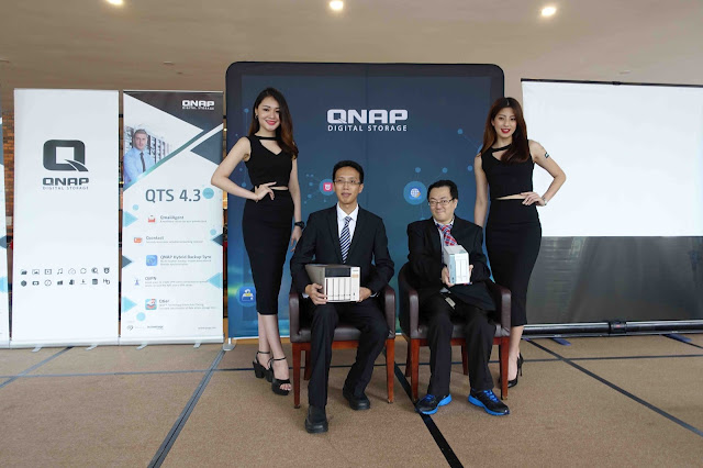 QNEP announced their new Smart NAS OS, QTS 4.3 in Malaysia! | TAV