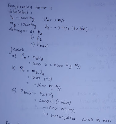 Momentum dan Impuls: Pengertian, Rumus dan contoh Soal Penyelesaian ...