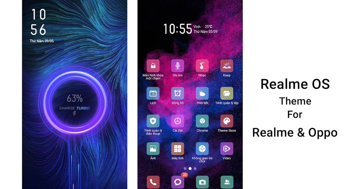 Realme OS Theme Downloaded For Realme Mobile & OPPO !! Realme Themes ...