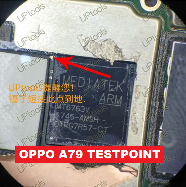 OPPO A79 TEST POINT - TEMBEL PANCI