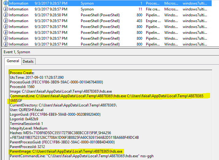 Enhanced PowerShell Logging and Sysmon Logs to ElasticSearch and ...