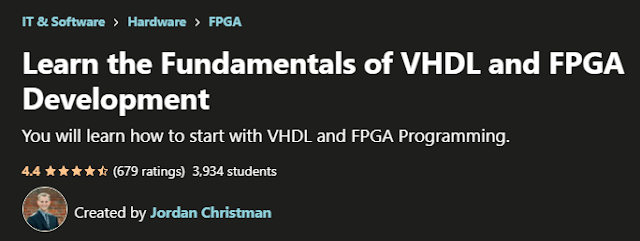Fpga Course Learn The Fundamentals Of Vhdl And Fpga