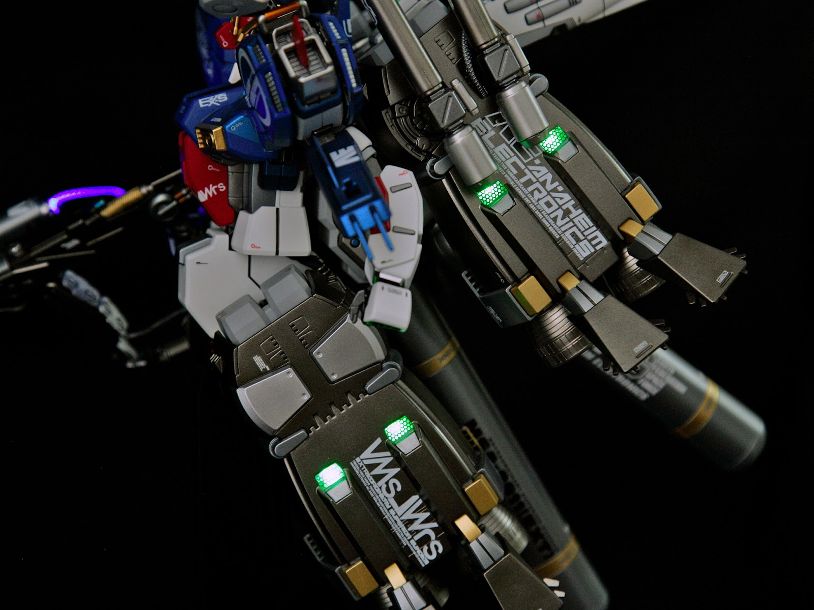[ Custom Painted ] 1/100 MSA-0011[Bst] S Gundam Booster Unit Type (Custom by SethTuna).