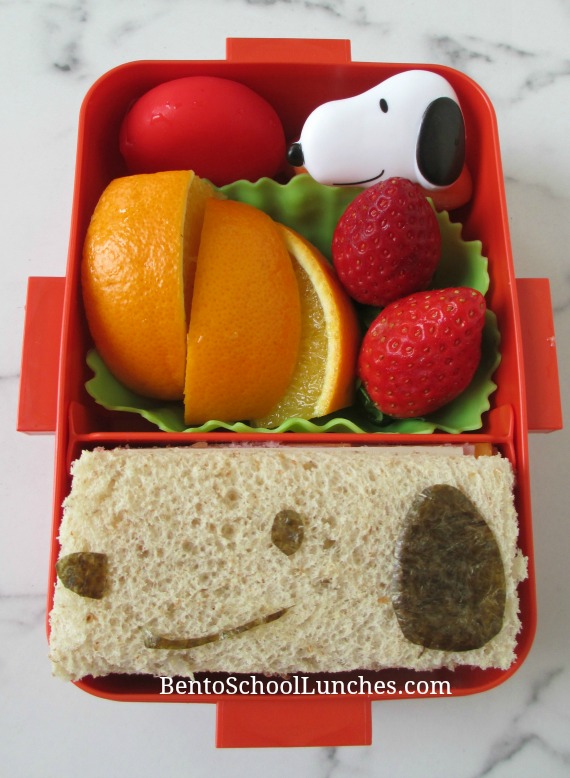 Bento School Lunches : Snoopy Lunches