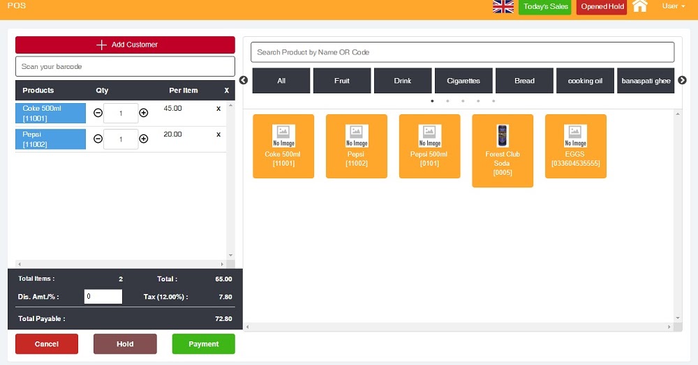 Sistema de ventas POS en CodeIgniter - PHP - MySQL - AnthonCode Xpress