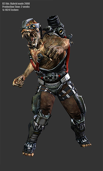 Ricky Zhang Art: Resistance 2 Assets 2008