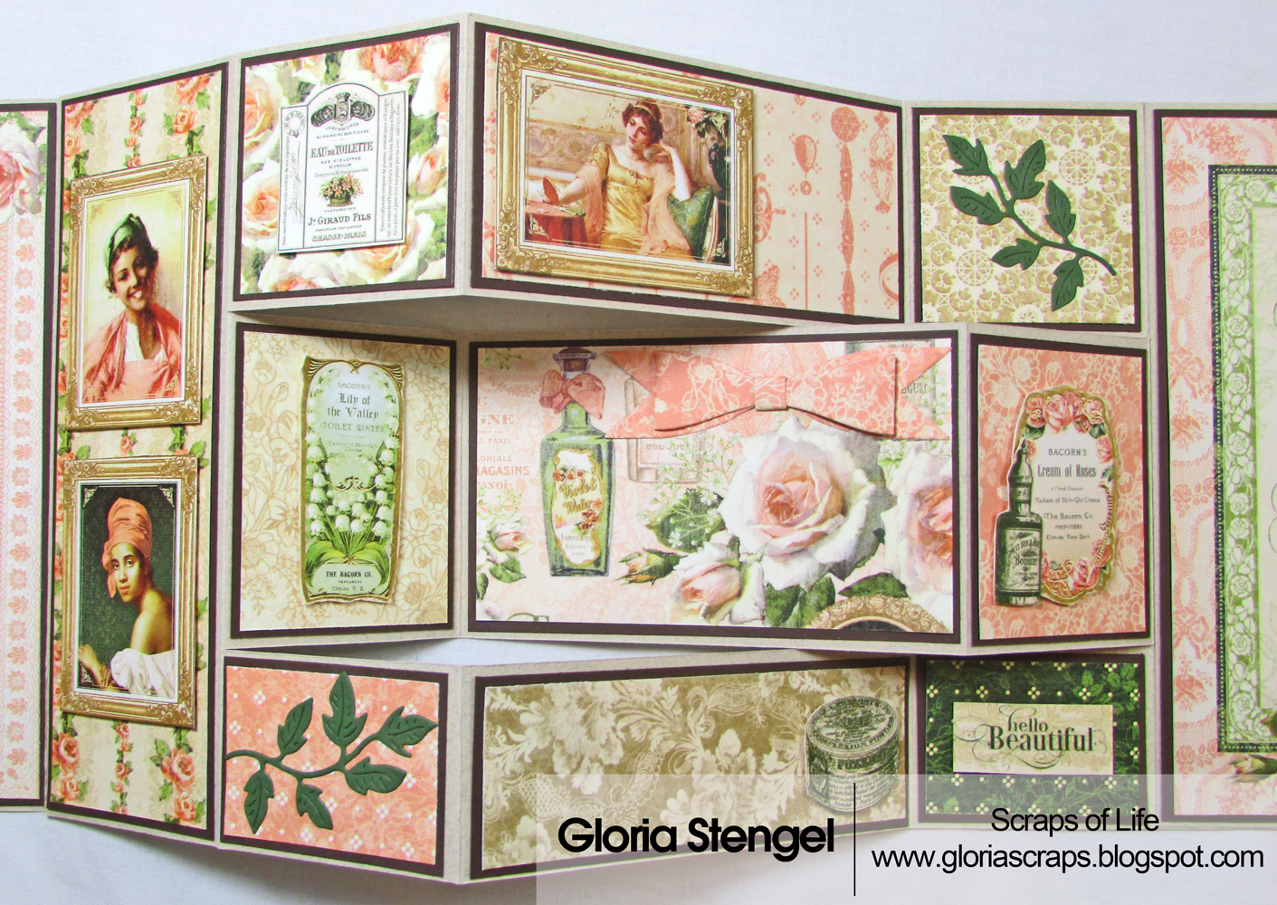 Scraps of Life: Portrait of a Lady Shutter Fold Extravaganza!