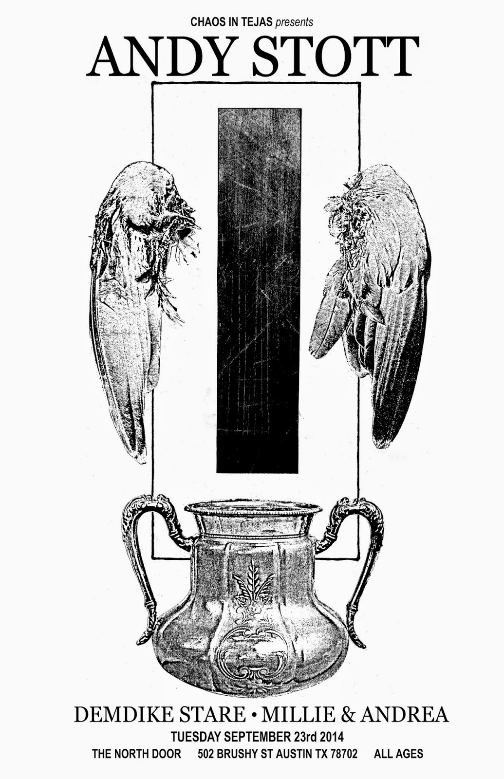 sisster: ANDY STOTT/DEMDIKE STARE/MILLIE & ANDREA poster