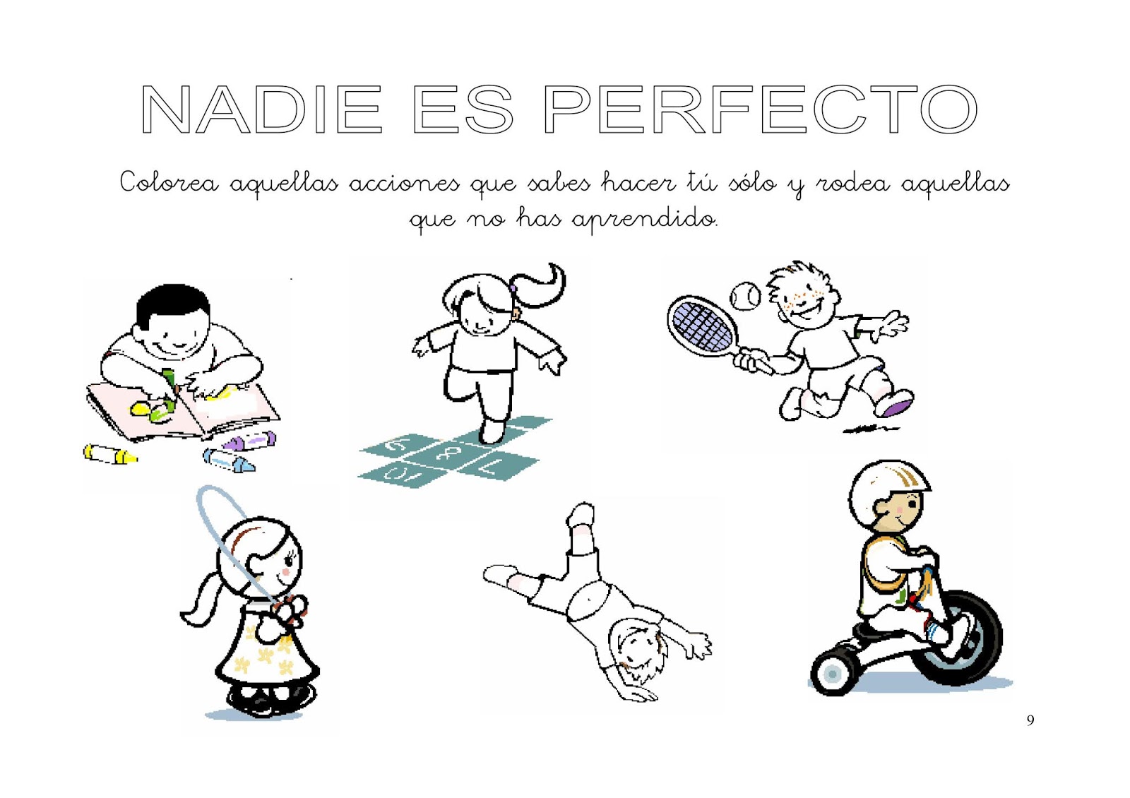 SAN GIL : RECURSOS Y HERRAMIENTAS 2.0: VALORES INFANTIL 3 , 4 y 5 AÑOS