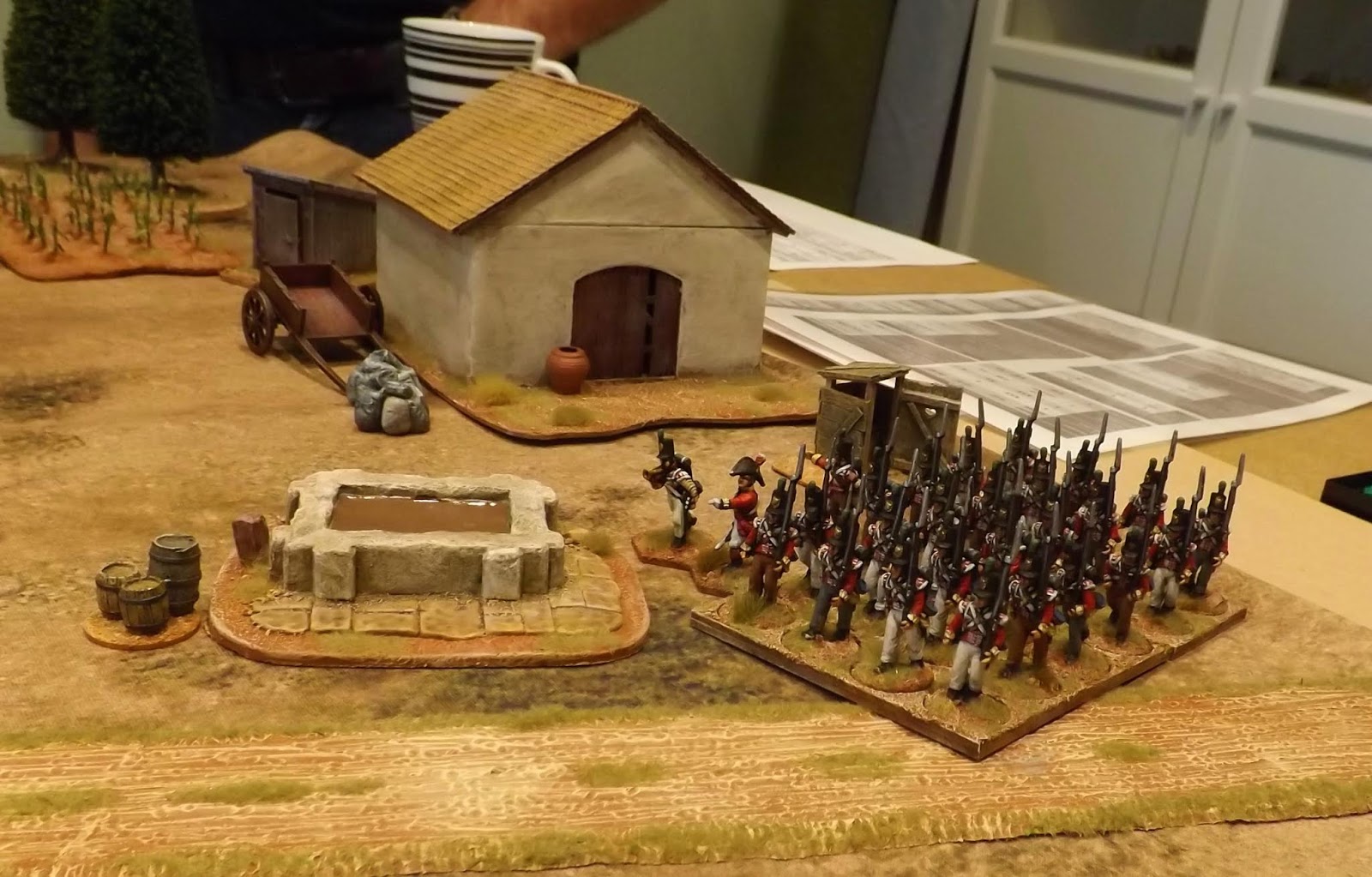 JJ's Wargames: Bob's New Wargames Room - Peninsular War, Sharp Practice