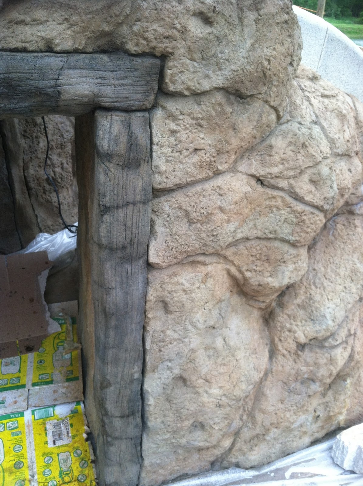 .: How To Carve A Vertical Concrete Wall