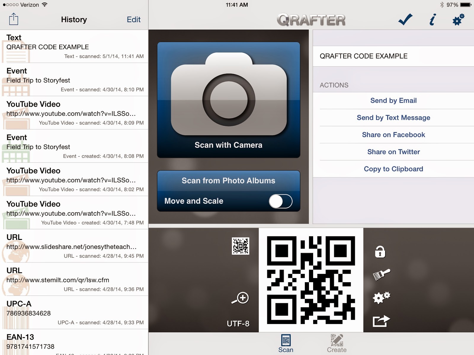 My 21 Things Portfolio: Thing 20 - QR Codes and Augmented Reality