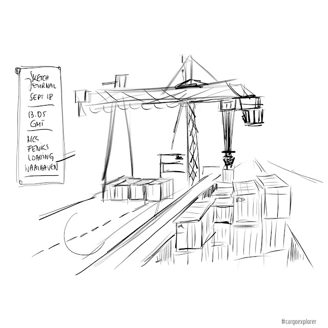 Cargo Explorer: Container Ships Loading and Unloading