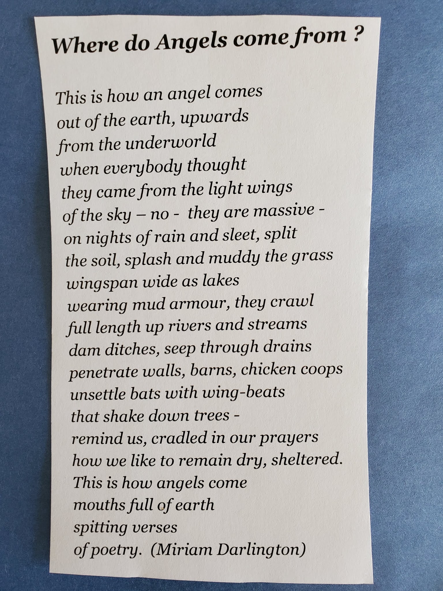 WISDOM COMMUNION: Breaking Surface (Mark Nepo) and Where Do Angels Come ...