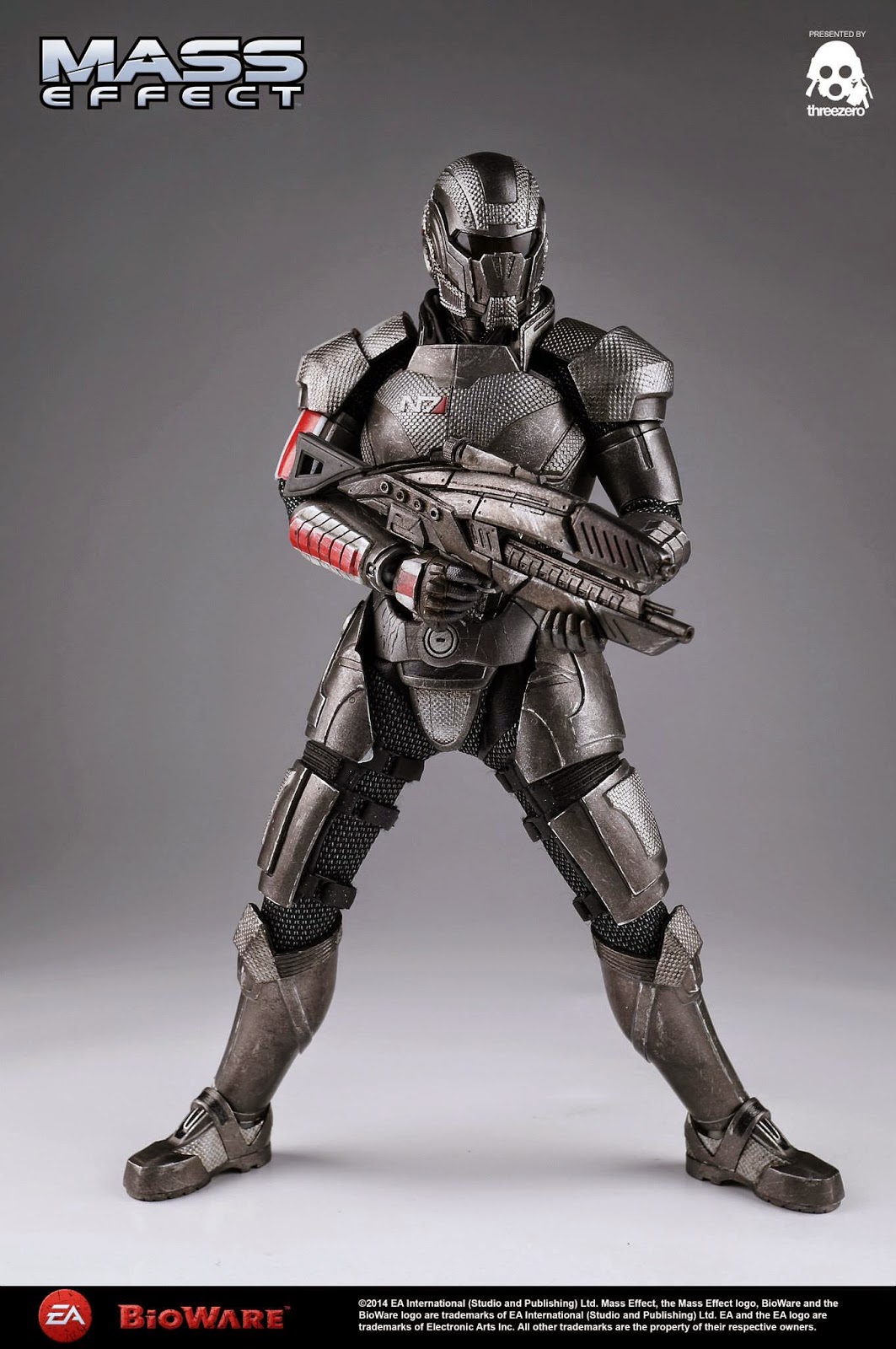 Toyhaven Threezero 16 Scale Mass Effect 3 John Shepard 12 Inch Collectible Figure Is Just Awesome