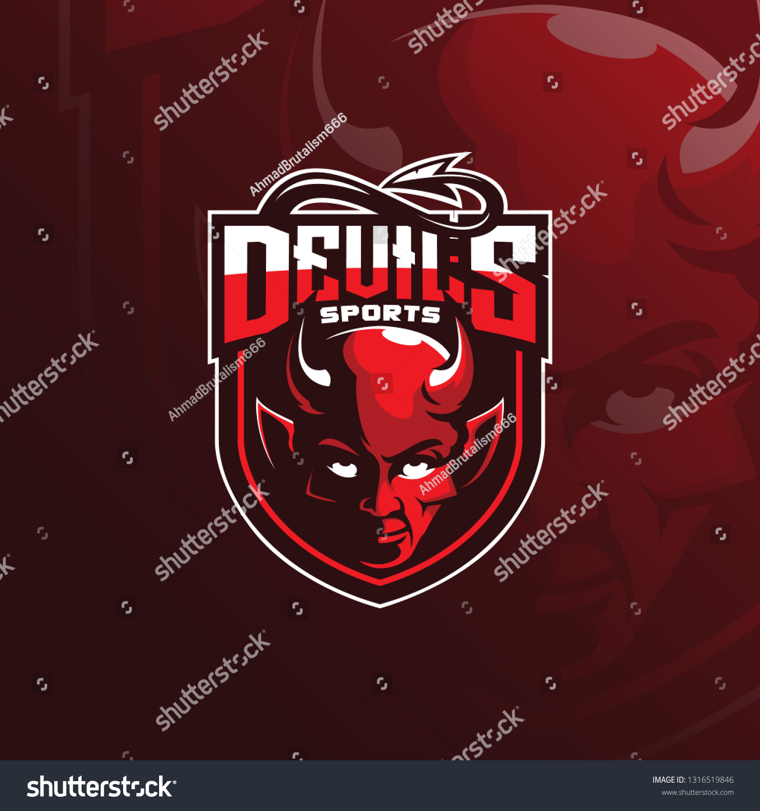 60+ Best Devil Mascot Logo Templates for eSports, Team and Clan
