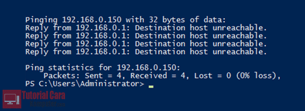 Pengertian, Penyebab dan Cara Mengatasi Destination Host Unreachable ...