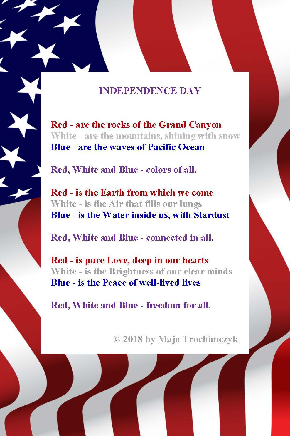 California State Poetry Society: Happy Independence Day 2021 to All ...
