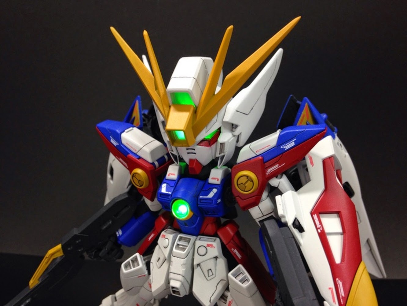 Custom Build: SD Wing Gundam Zero TV ver.