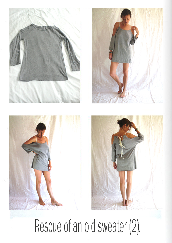 Spring Summer 12 - Rescue of an old sweater - by sophie b. l'éco-design ...
