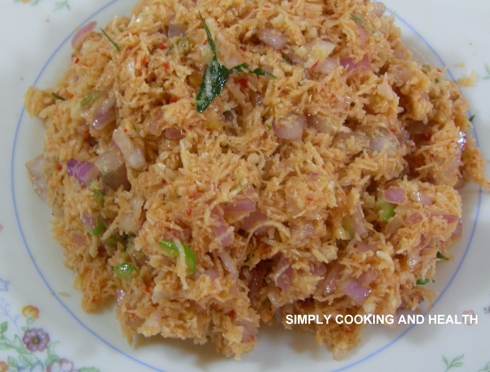 Simply Cooking and Health: Instant Coconut Sambol