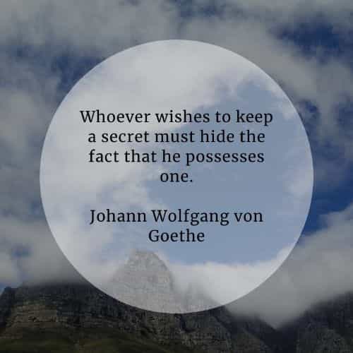 50 Secrets quotes that'll reveal the facts about the matter