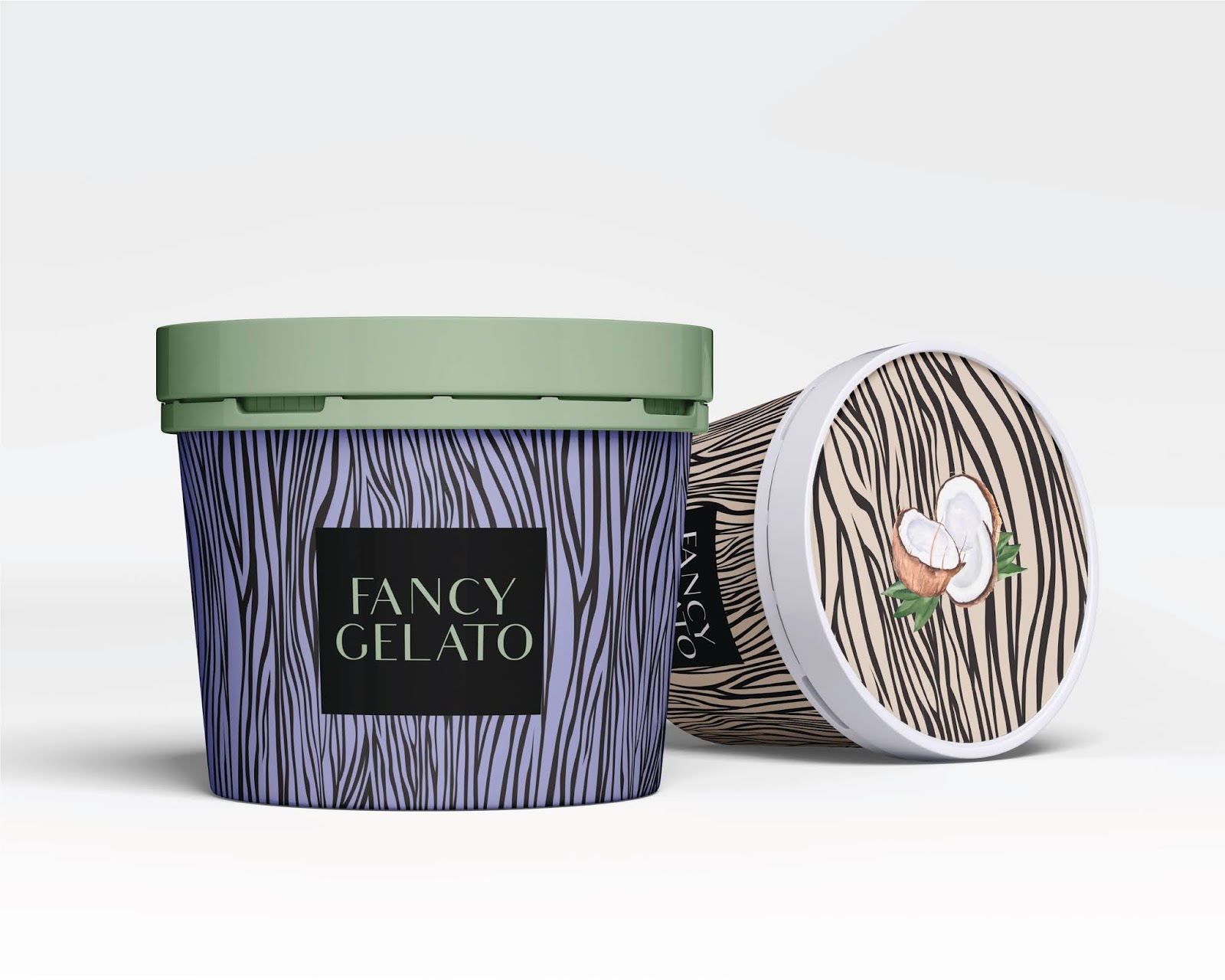 Fancy gelato – Packaging Of The World