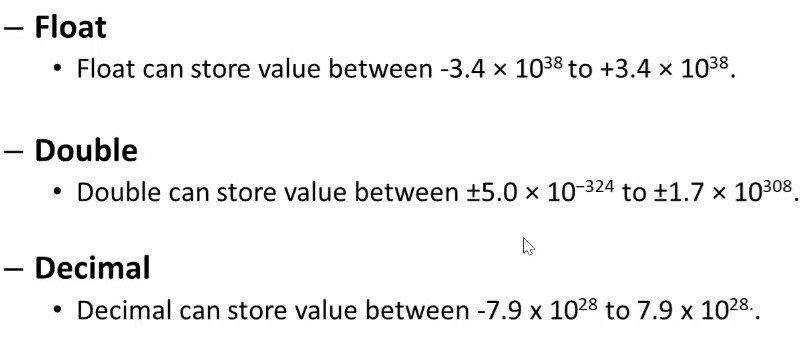 Integer and Decimal value in C# ~ Computer Languages (clcoding)