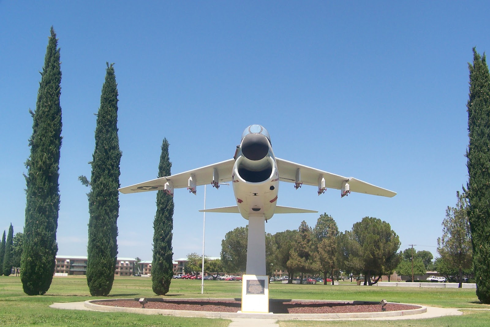 Old Retired Petty Officer: The Planes on Poles at NAS Lemoore