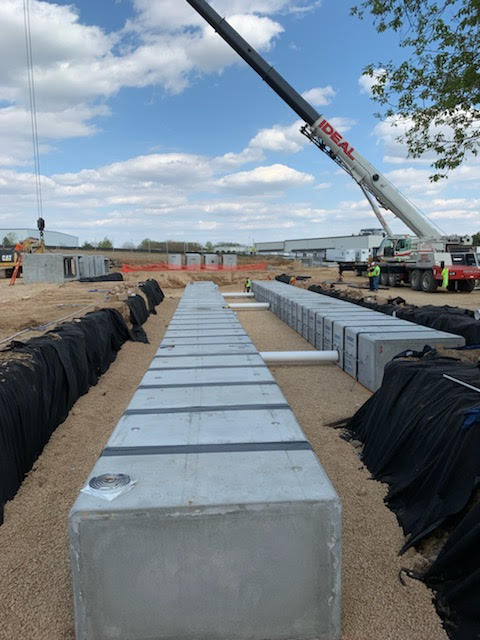 Crest Precast Concrete: Precast Detention Tank