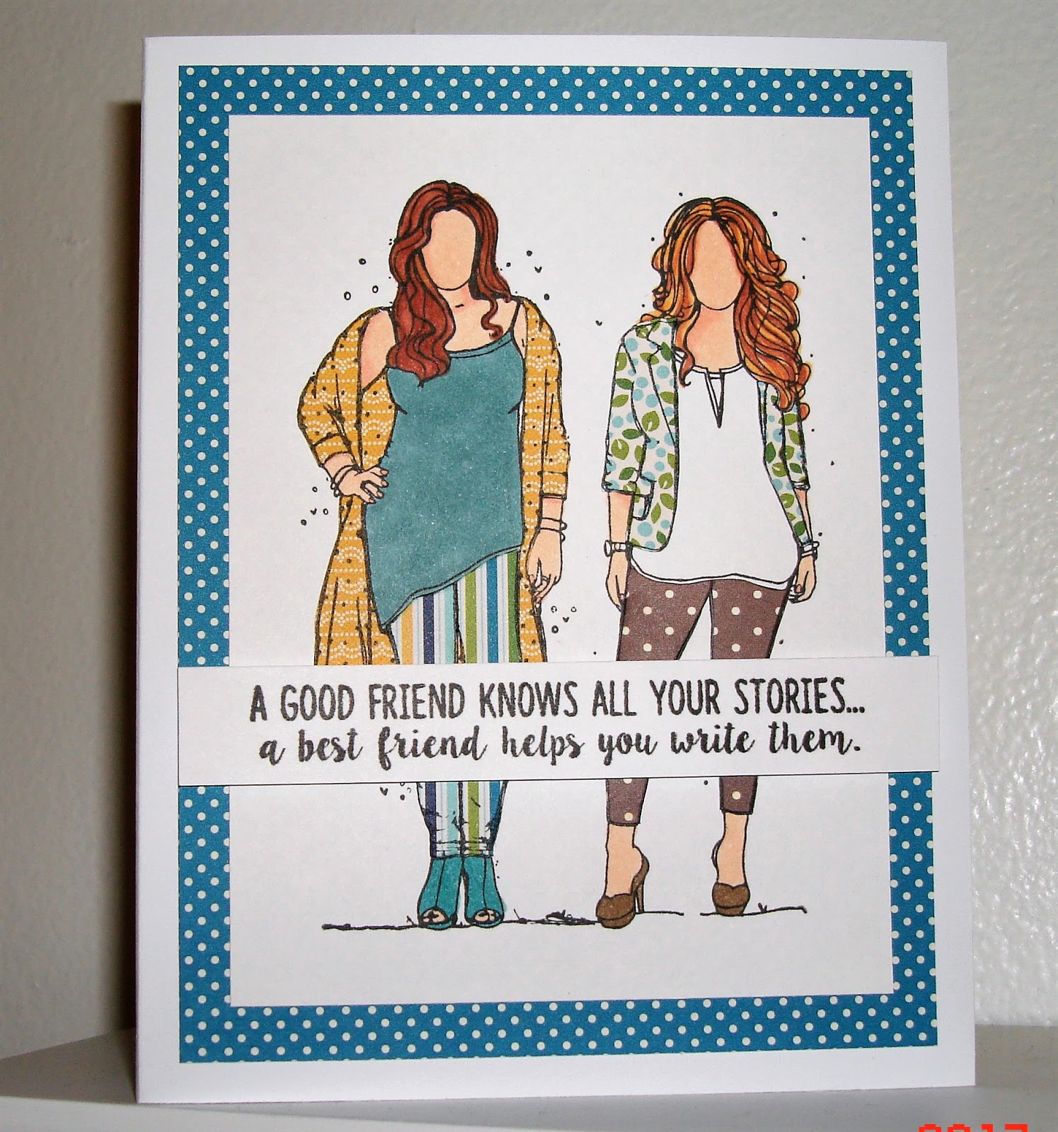 Kelly Creates: Friends Cards