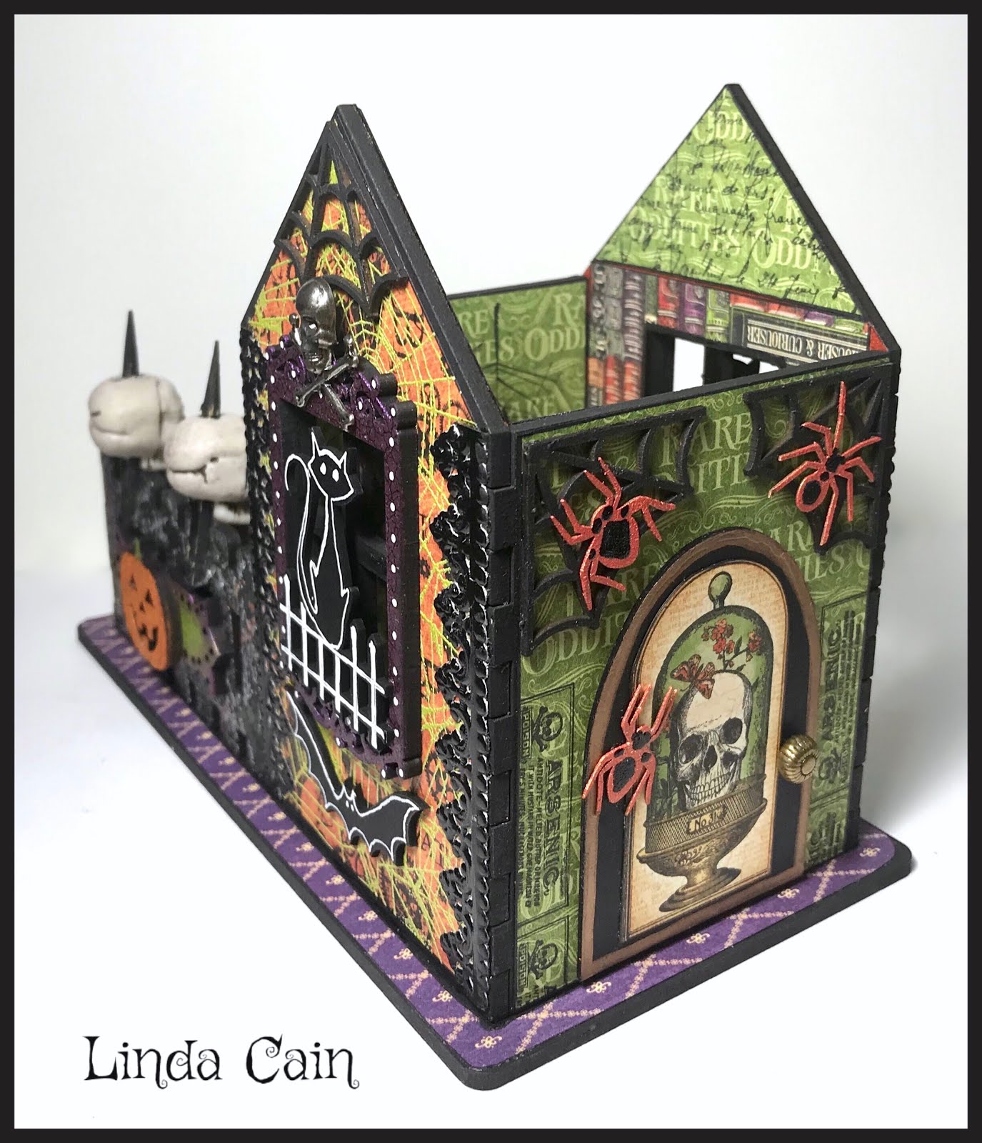 FRIENDS in ART: A Halloween Cottage House