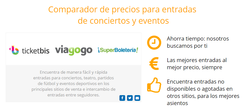 InfoPlaneta: Comprar entradas en línea