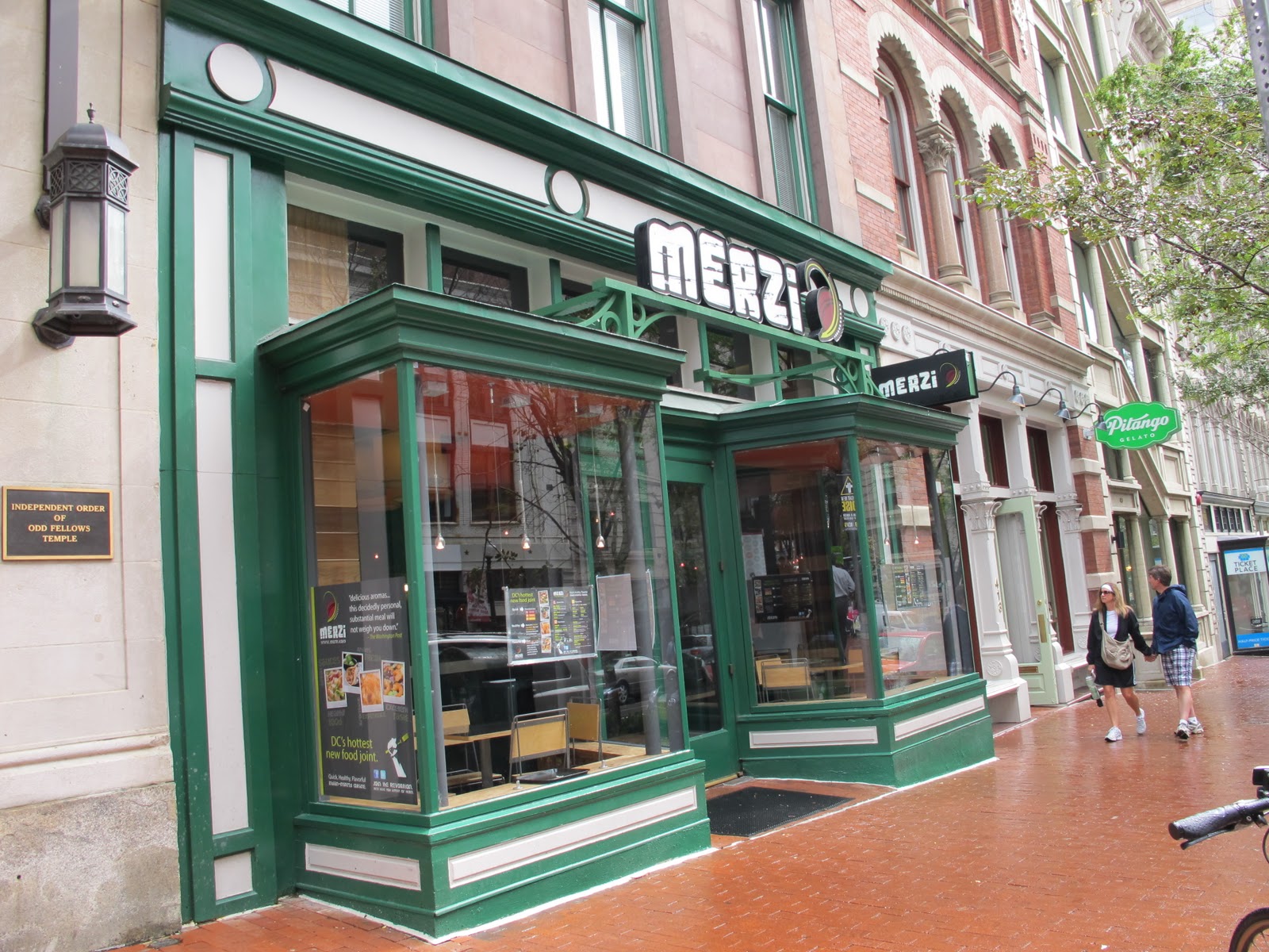 Pleasures of the Table: Merzi....Indian food fast, cheap and tasty.