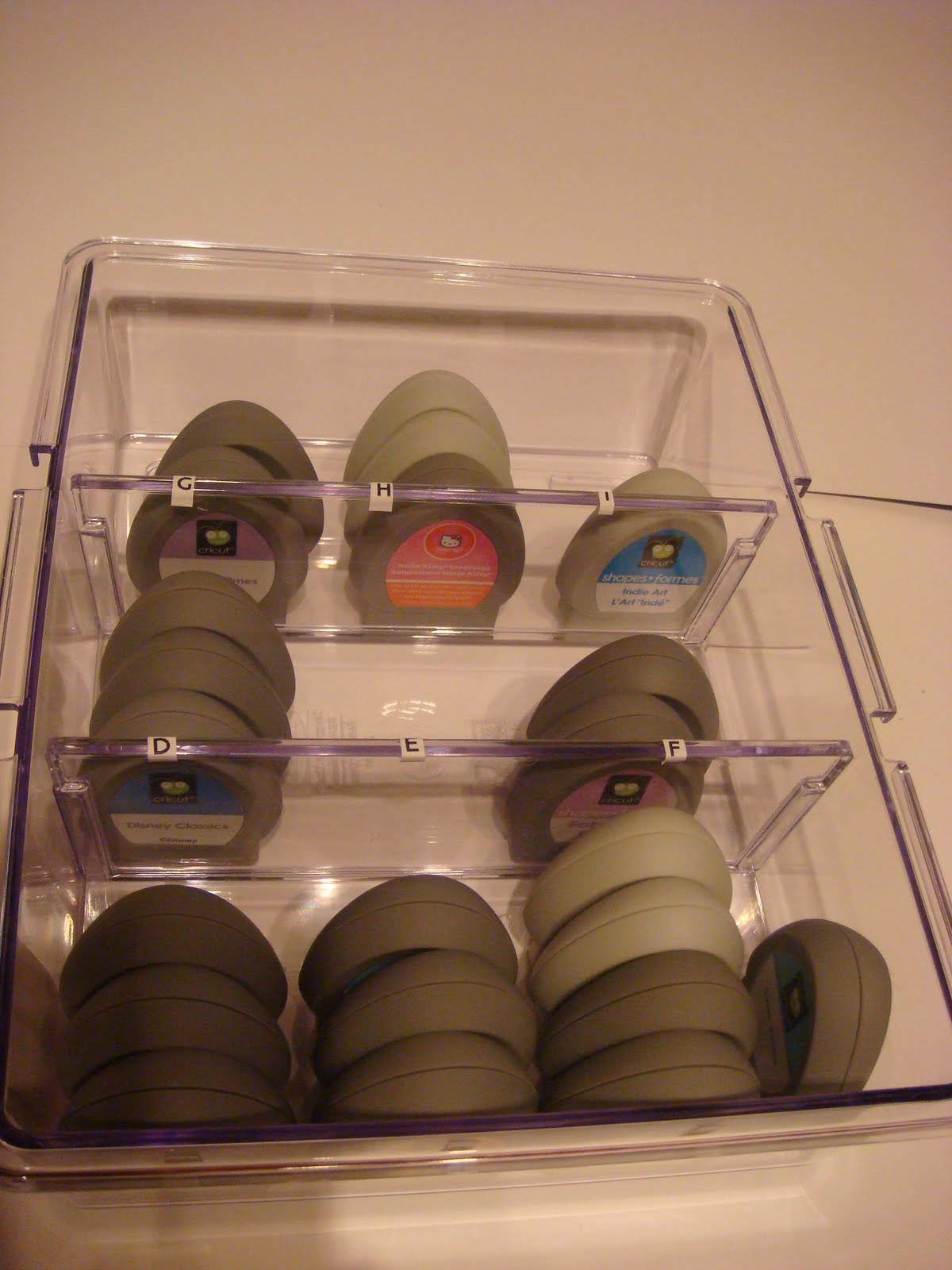 Creative Lesley: Cricut Cartridge Storage