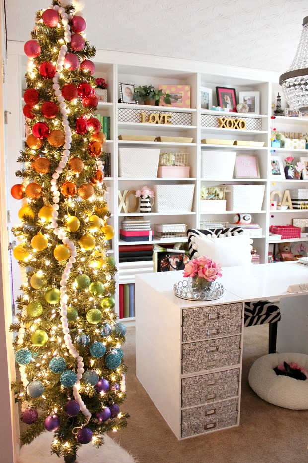 Lindsay's Sweet World: A Rainbow Christmas Tree for My Office