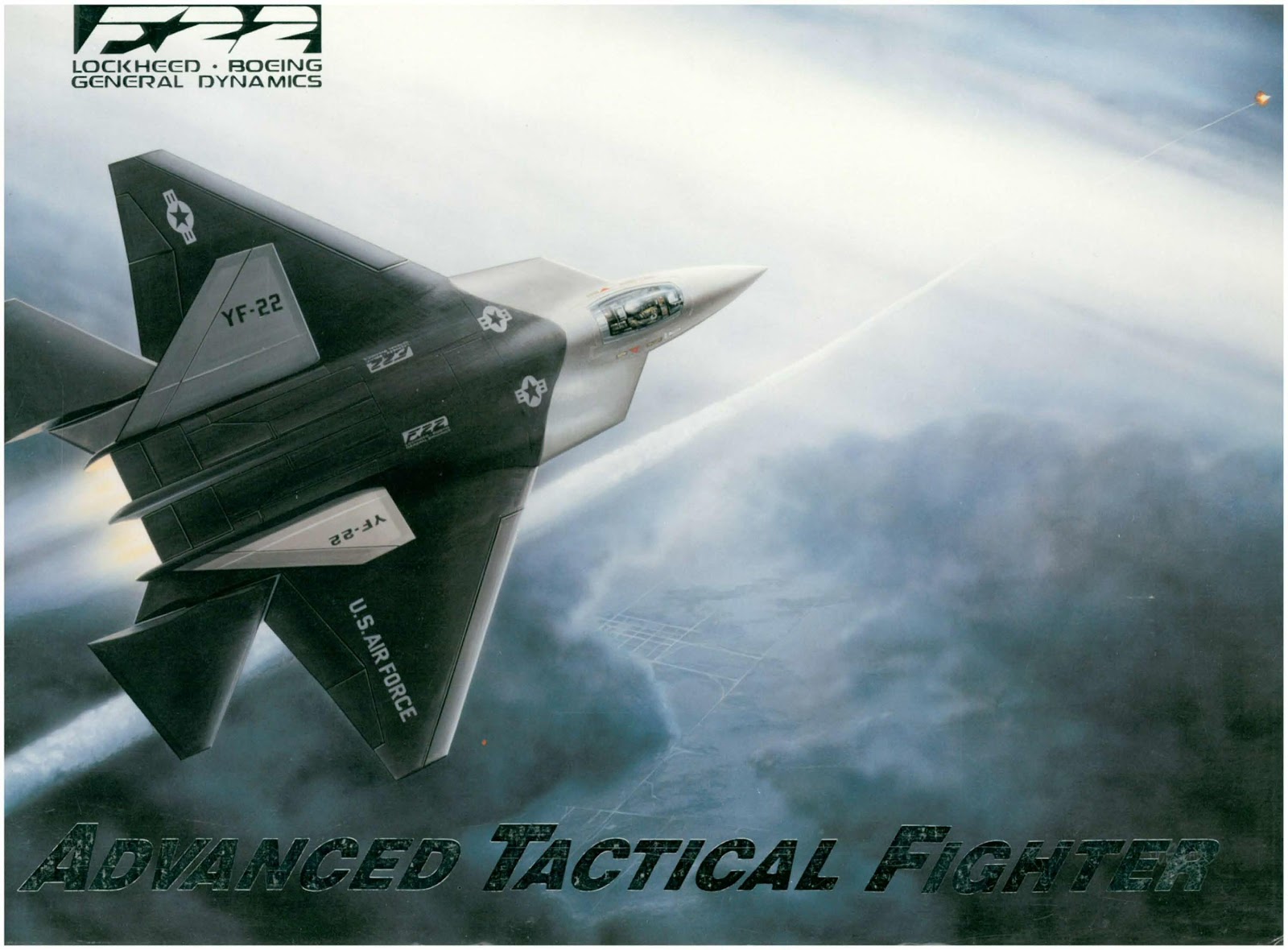Aviation Archives: Lockheed F-22 Brochure