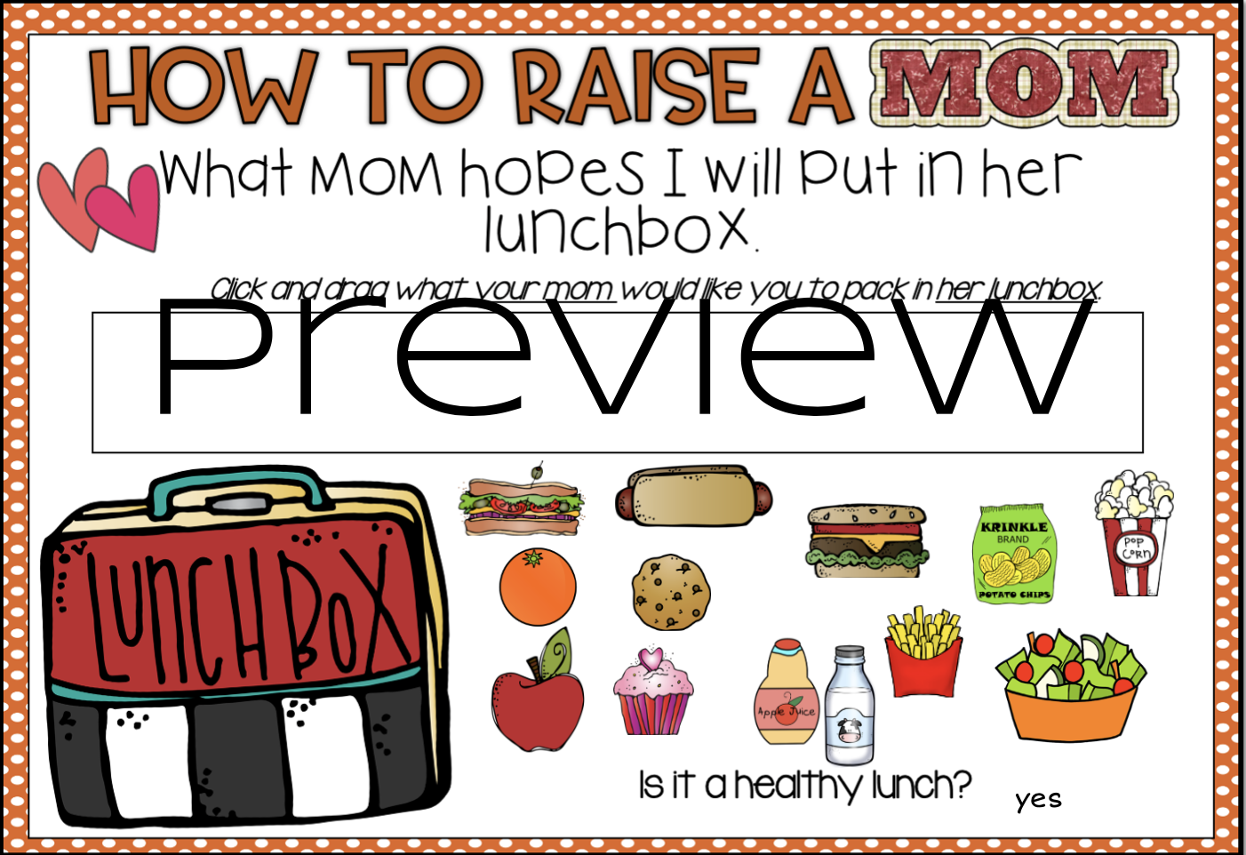 1st Grade Hip Hip Hooray!: How to Raise a Mom...Perfect for Mother's Day!