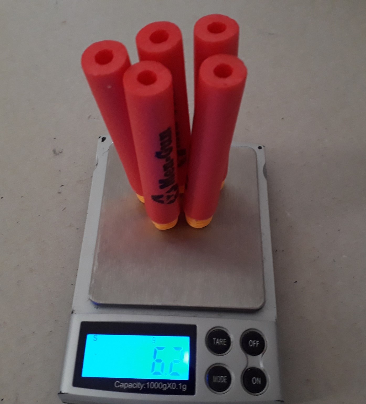 Outback Nerf: Quick Review: Men-Gun Stacked Waffle/Honeycomb Darts