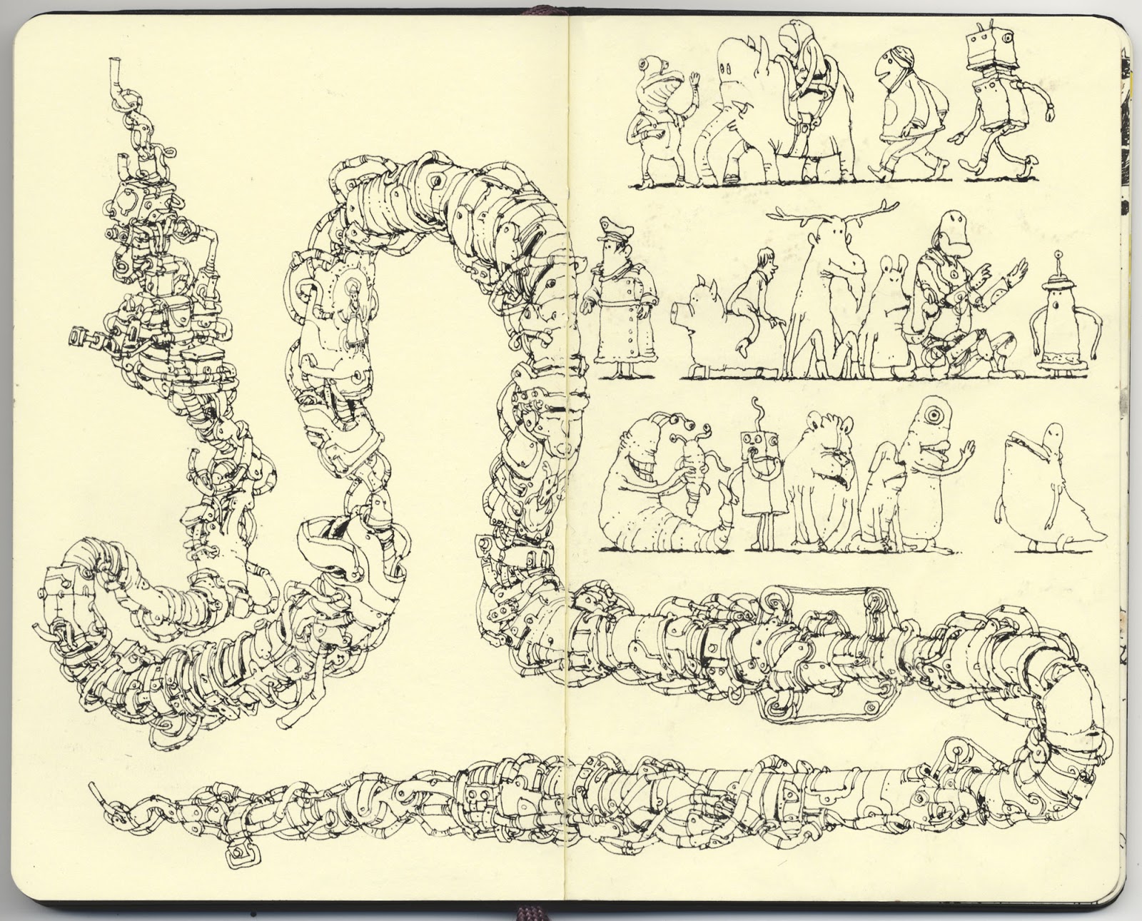 Mattias Inks: Ink to paper ratio